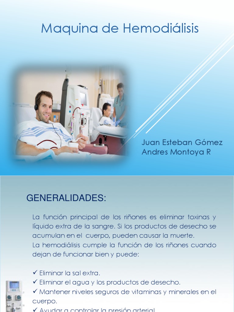 Maquina de Hemo 2 | PDF | Diálisis | Hemodiálisis