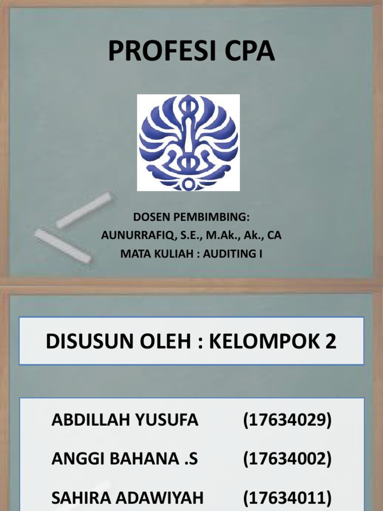 Profesi Cpa | PDF
