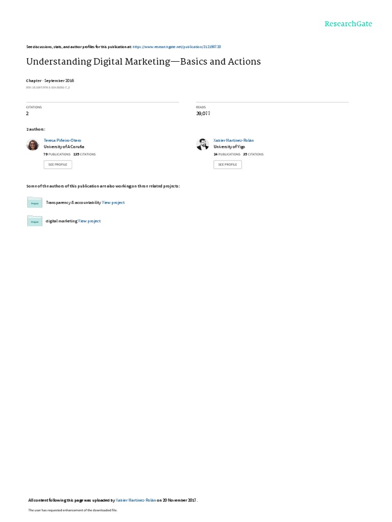 Understanding Digital Marketing-Basics and Actions: September 2016 ...