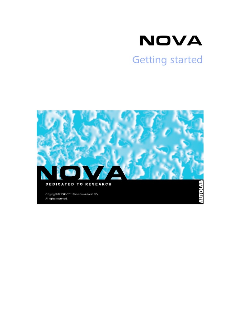 TRL06 NovaGettingstarted2011 | PDF | Device Driver | Microsoft Windows