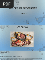 Ice Cream Production Process Flow Chart | PDF | Emulsion | Freezing