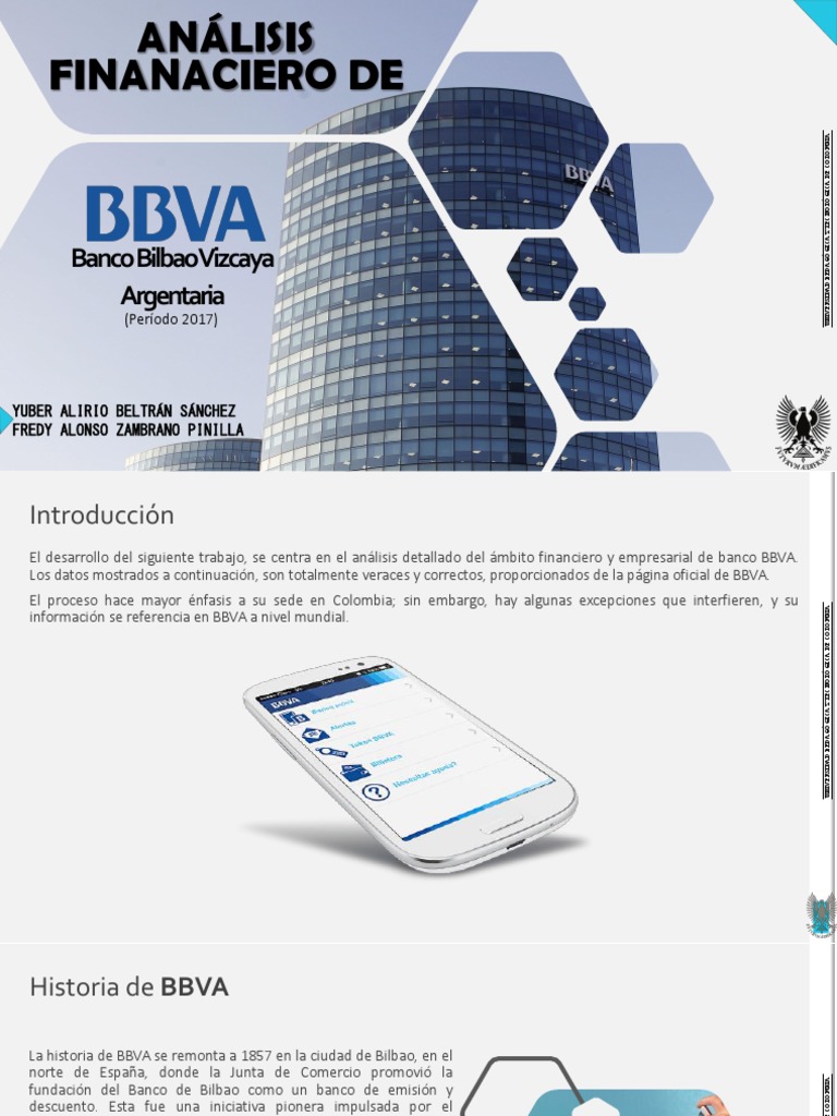 Presentación acerca del Banco BBVA | Dinero | Economias