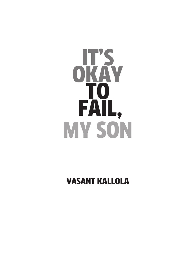 It'S Okay: TO Fail | PDF | Courtroom | Business