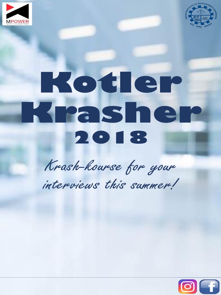 Kotler Krasher 2018 PDF | PDF | Pricing | Consumer Behaviour