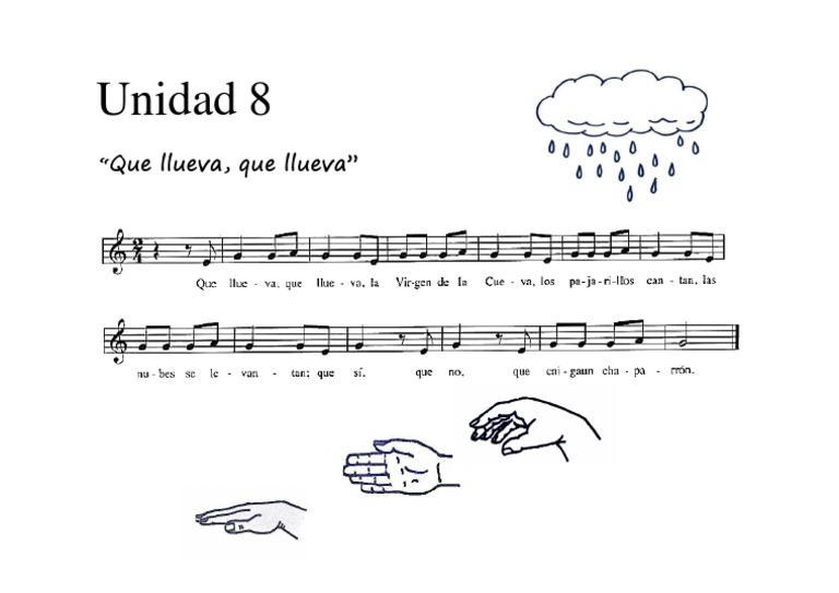 Que Llueva, Que Llueva | PDF