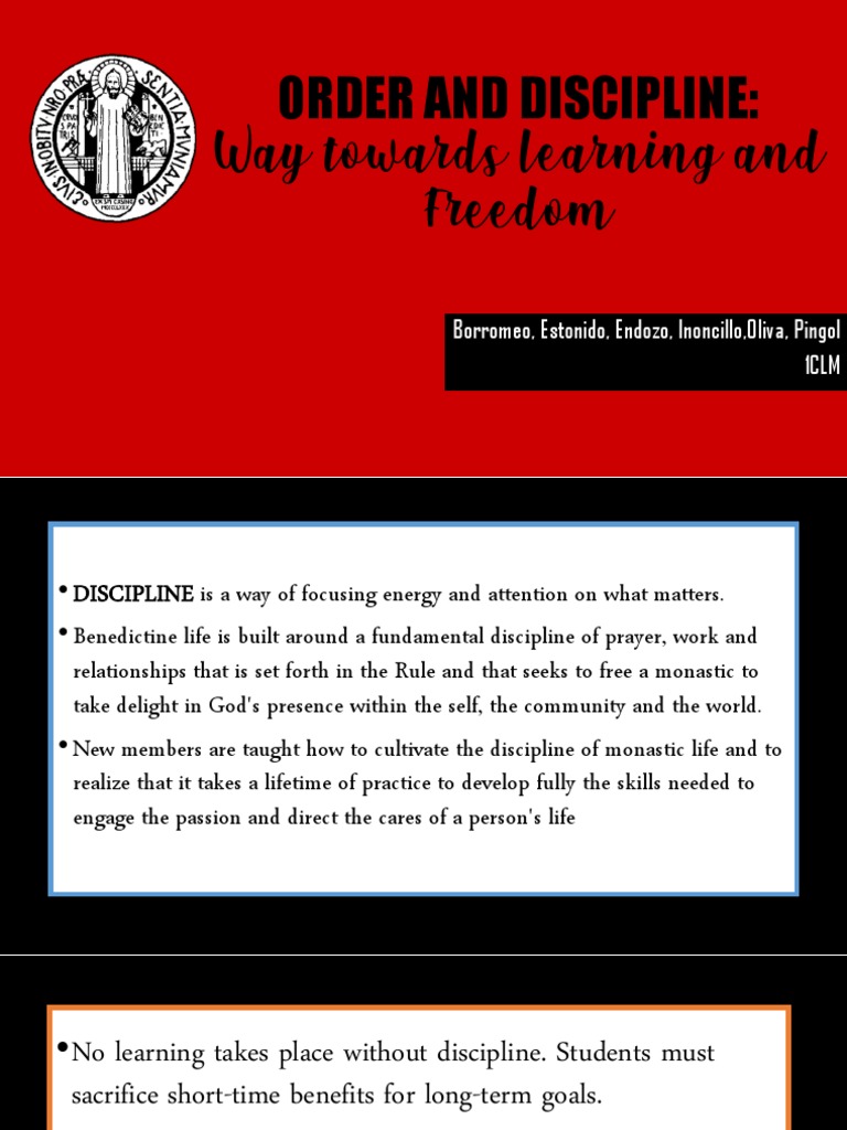 Order and Discipline | PDF | Leadership | Punishments