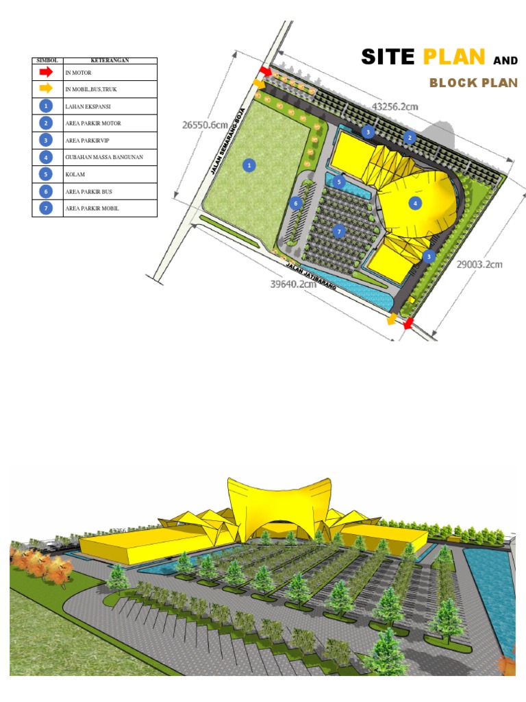 Siteplan Dan Block Plan | PDF