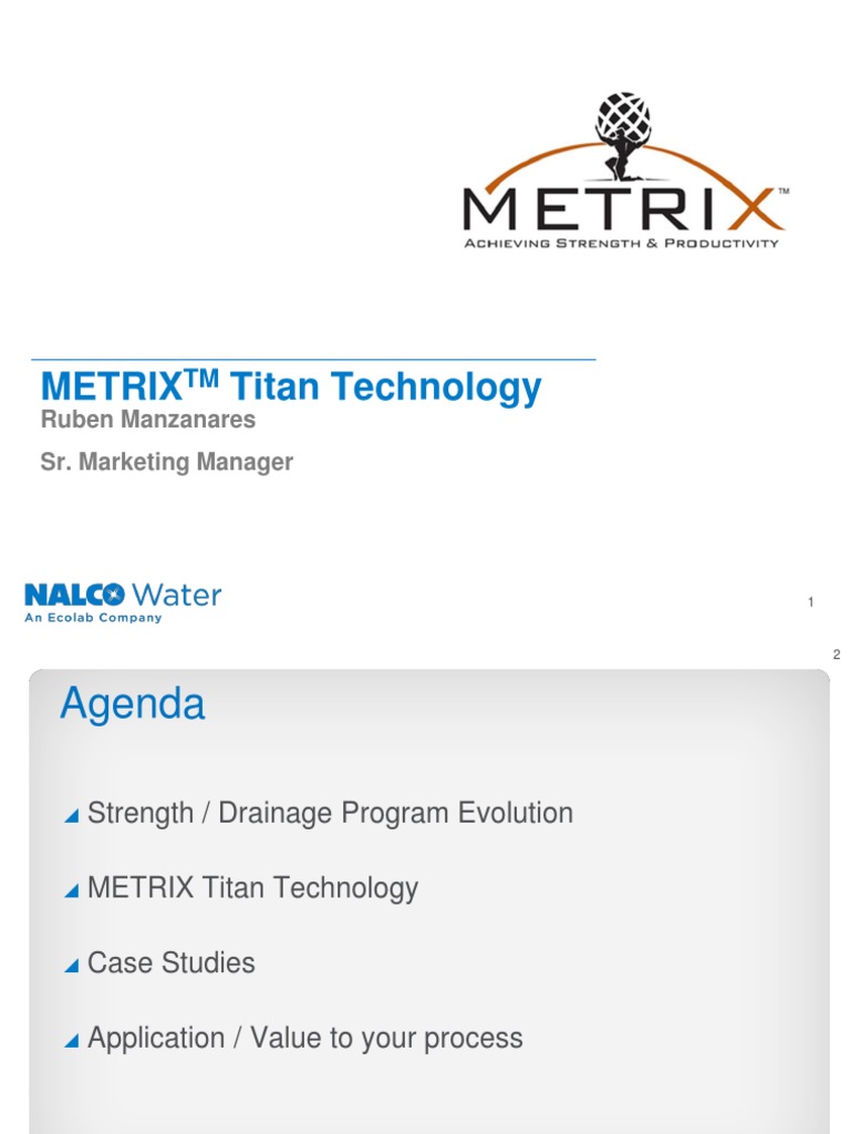 Nalco Technology | PDF | Solid | Materials