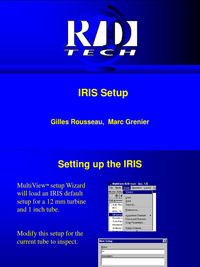 Iris Setup Pdf Electronics Computing