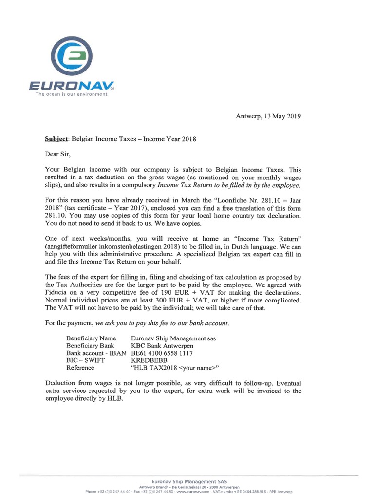 Instructions - Letter Income Tax Return 2018 | PDF