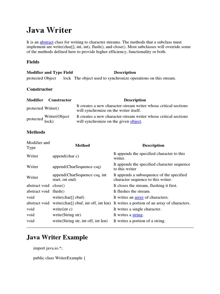 Java Notes Pdf Method Computer Programming Class Computer 9121