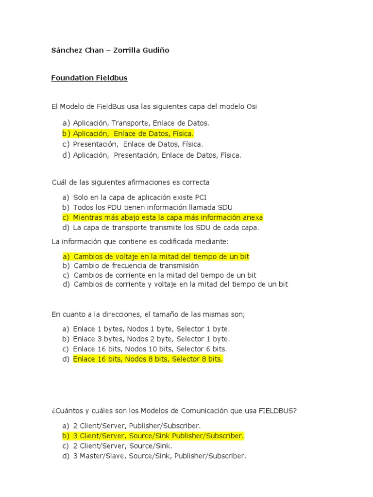 Recopilación - Preguntas - FF - CB - Osi - I Parcial Iit2015 PDF | PDF | Modelo osi | Red de ...