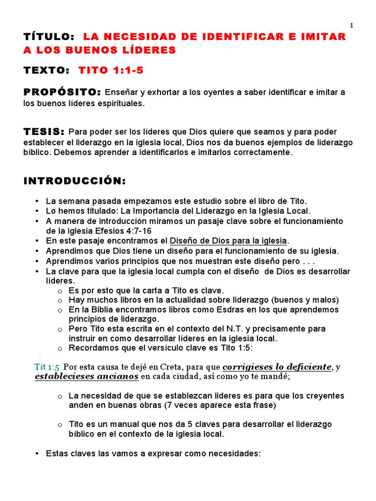 Libro de Tito | PDF | Jesús | Cristo (título)