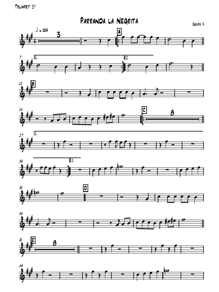 Parranda La Negrita: Grupo 5 | PDF