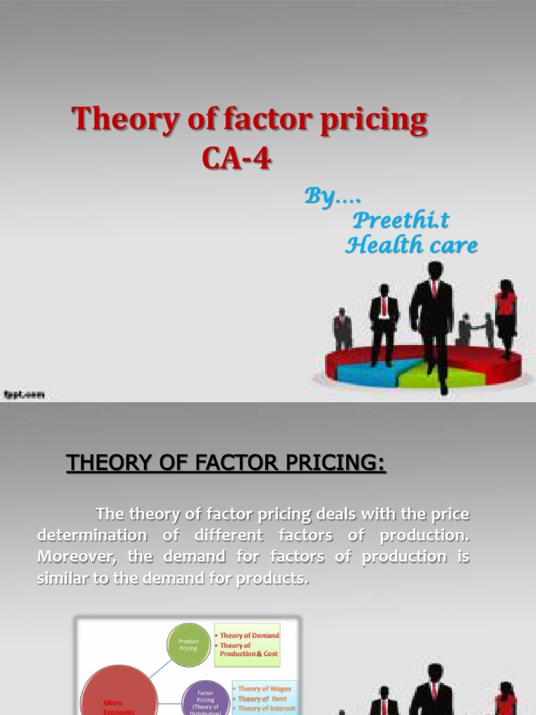 Theories of Factor Pricing | PDF | Finance & Money Management