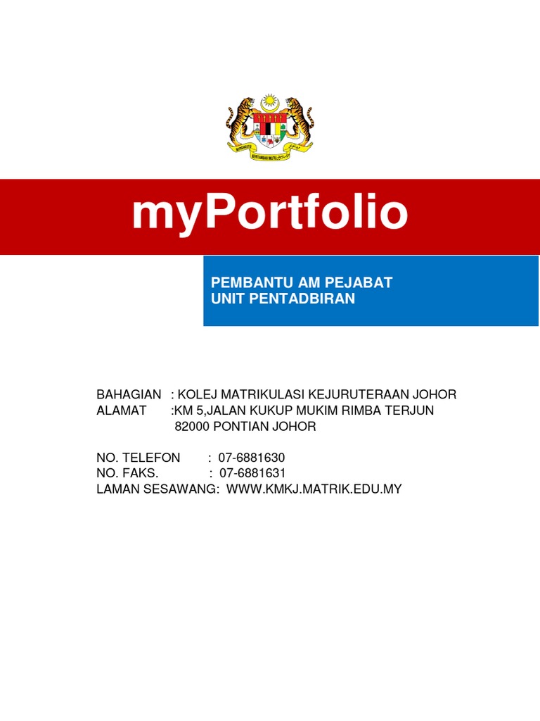 Template MyPortFolio | PDF