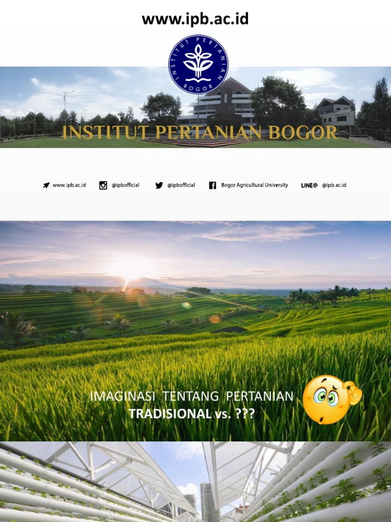 WWW - Ipb.ac - Id: Mencari Dan Memberi Yang Terbaik | PDF