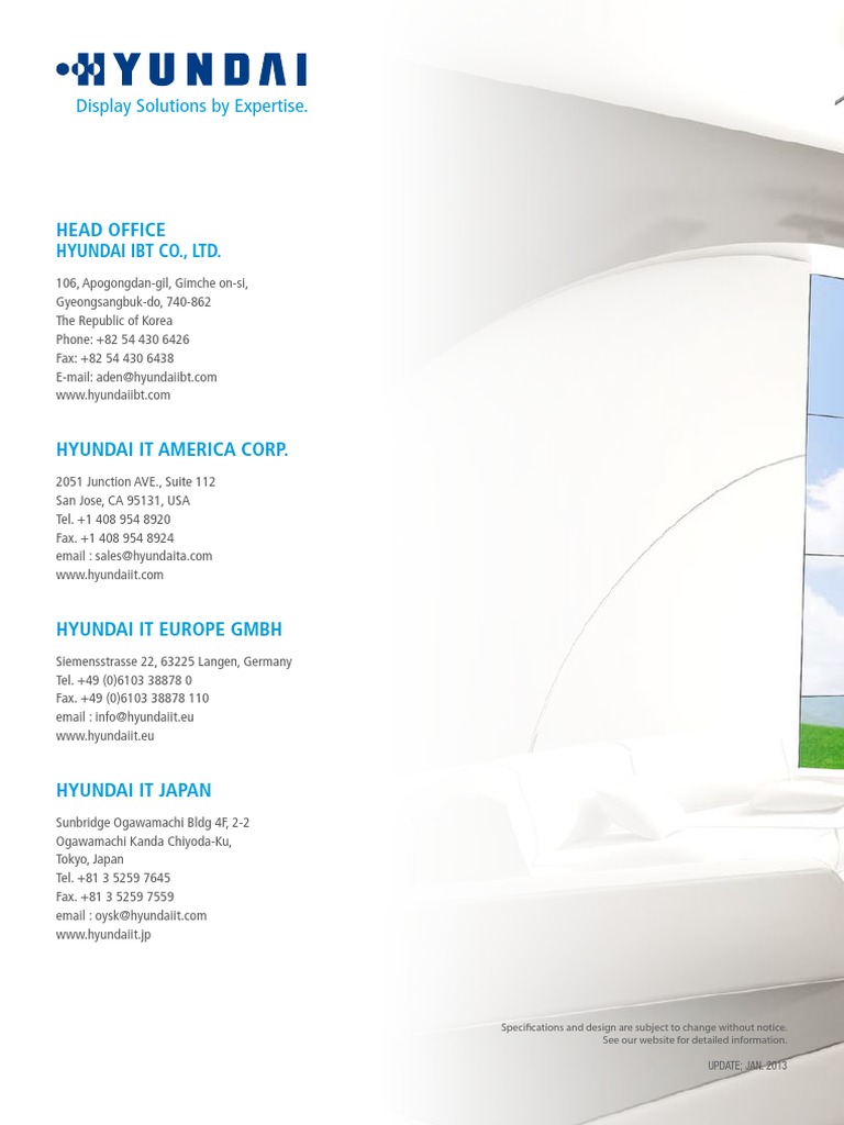 Katalog Hyundai PDF | PDF | Computer Monitor | Liquid Crystal Display