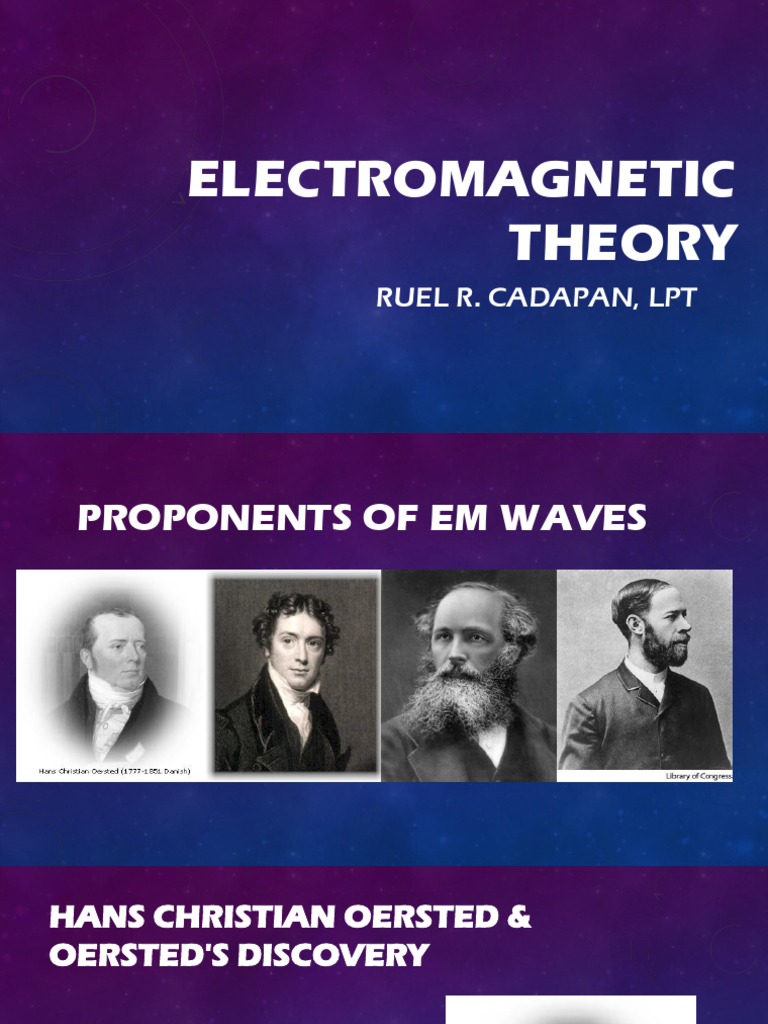 The Electromagnetic Theory | PDF | Ultraviolet | Electromagnetic Spectrum