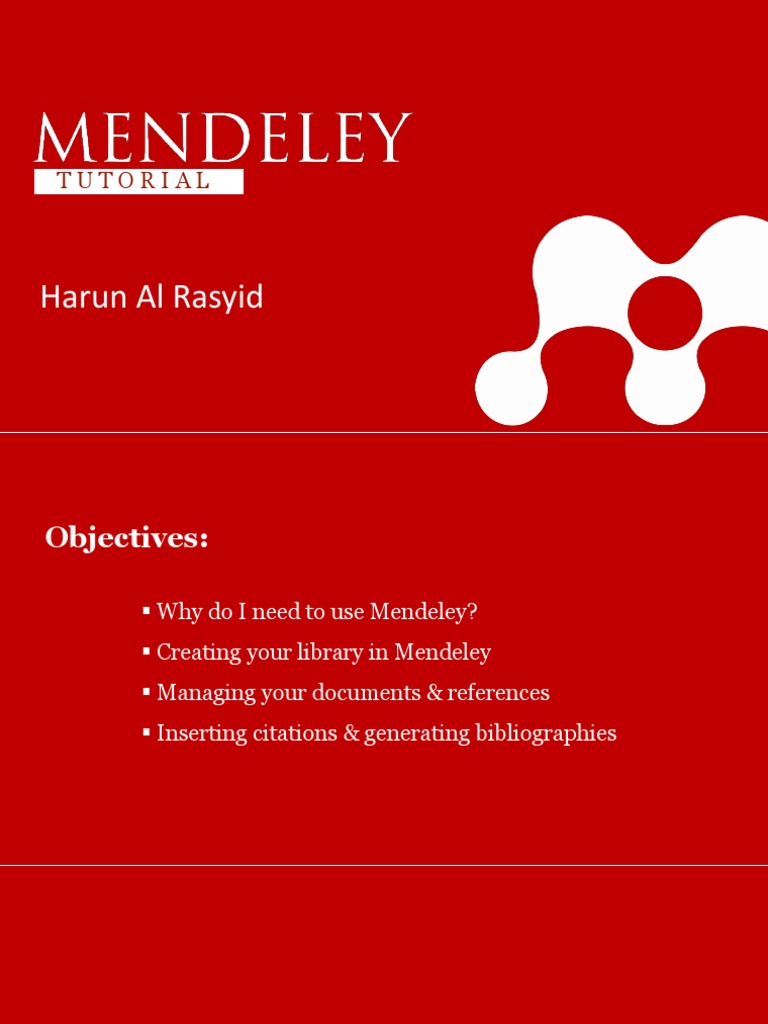 How to Use Mendeley for Managing References and Citing Sources | PDF ...