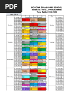 Grade 2 Class Program SY 2022-2023 | PDF | Learning | Behavior Modification