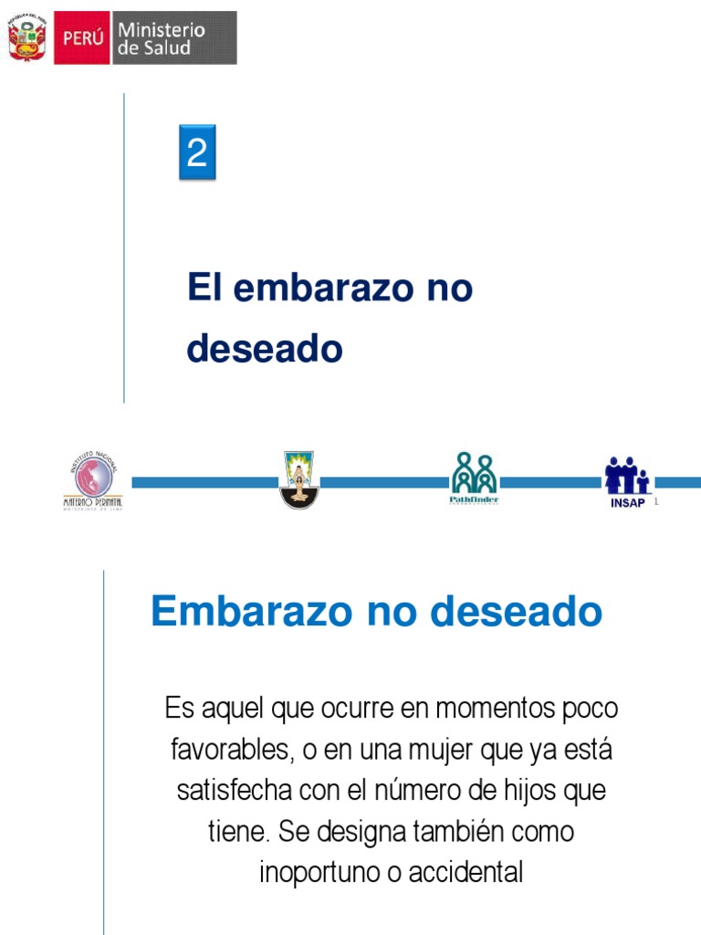 Embarazo No Deseado | PDF | Aborto | Control de la natalidad