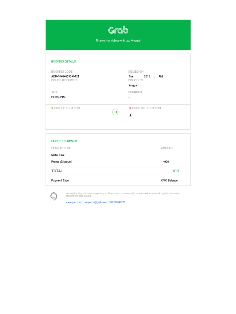 Grab Receipt ADR-104845590-8-121 | PDF