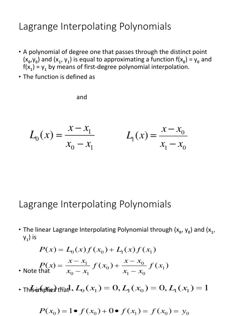 Numerical Methods | PDF | Interpolation | Polynomial