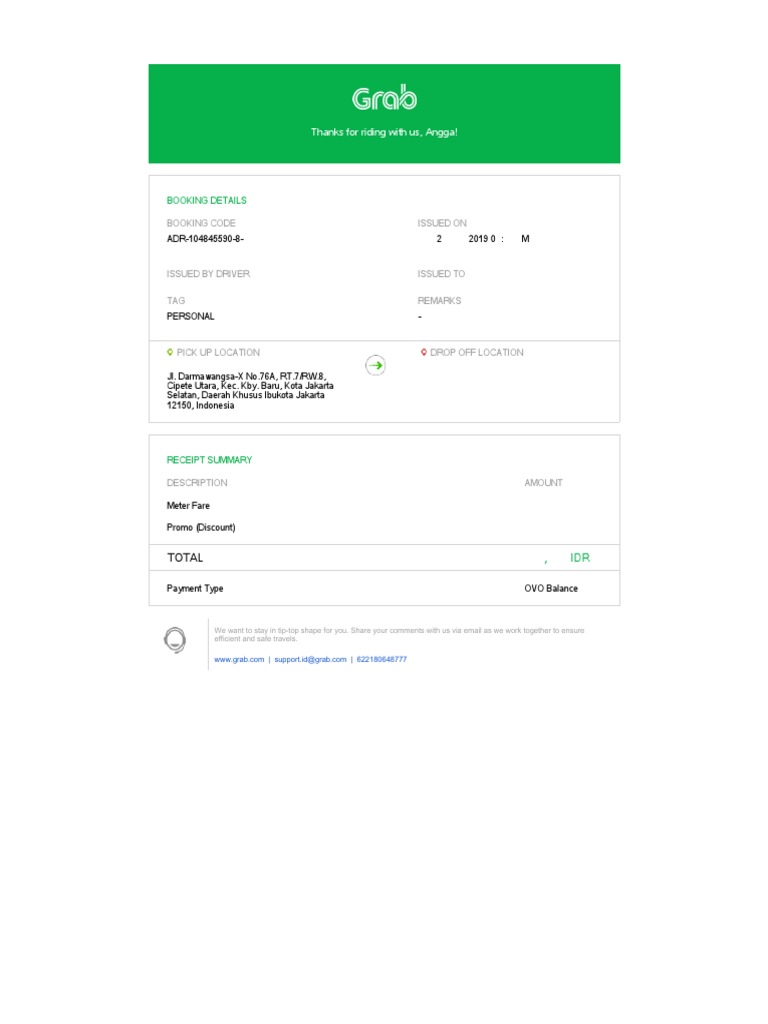 Grab Receipt ADR-104845590-8-127 | PDF