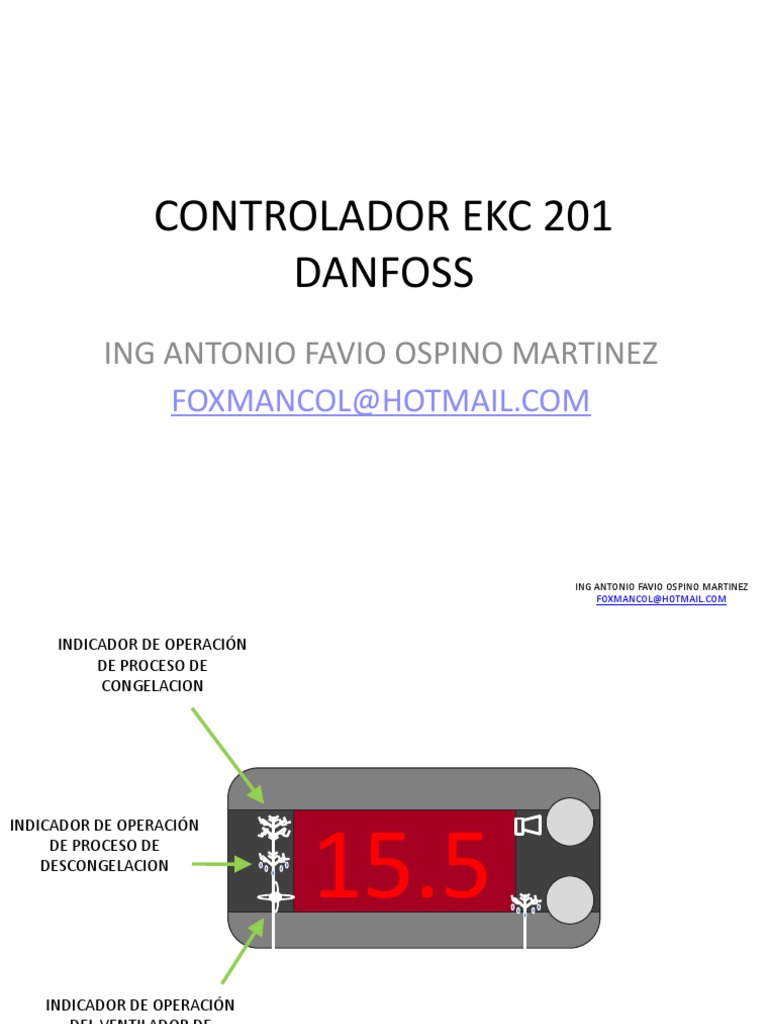 Microcontrolador Ekc 201 Danfoss | PDF | Naturaleza