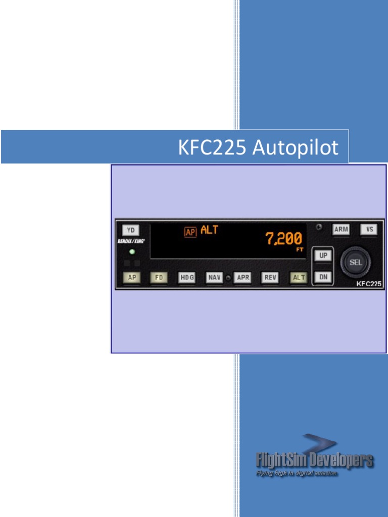 KFC 225 Autopilot Pilot Handbook | PDF | Flight Dynamics (Fixed Wing ...