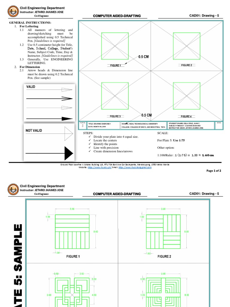 Cad01 Drawing 5 Pdf Pdf
