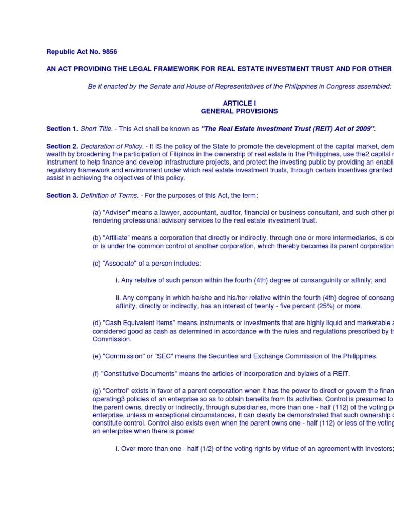 Be It Enacted by The Senate and House of Representatives of The ...