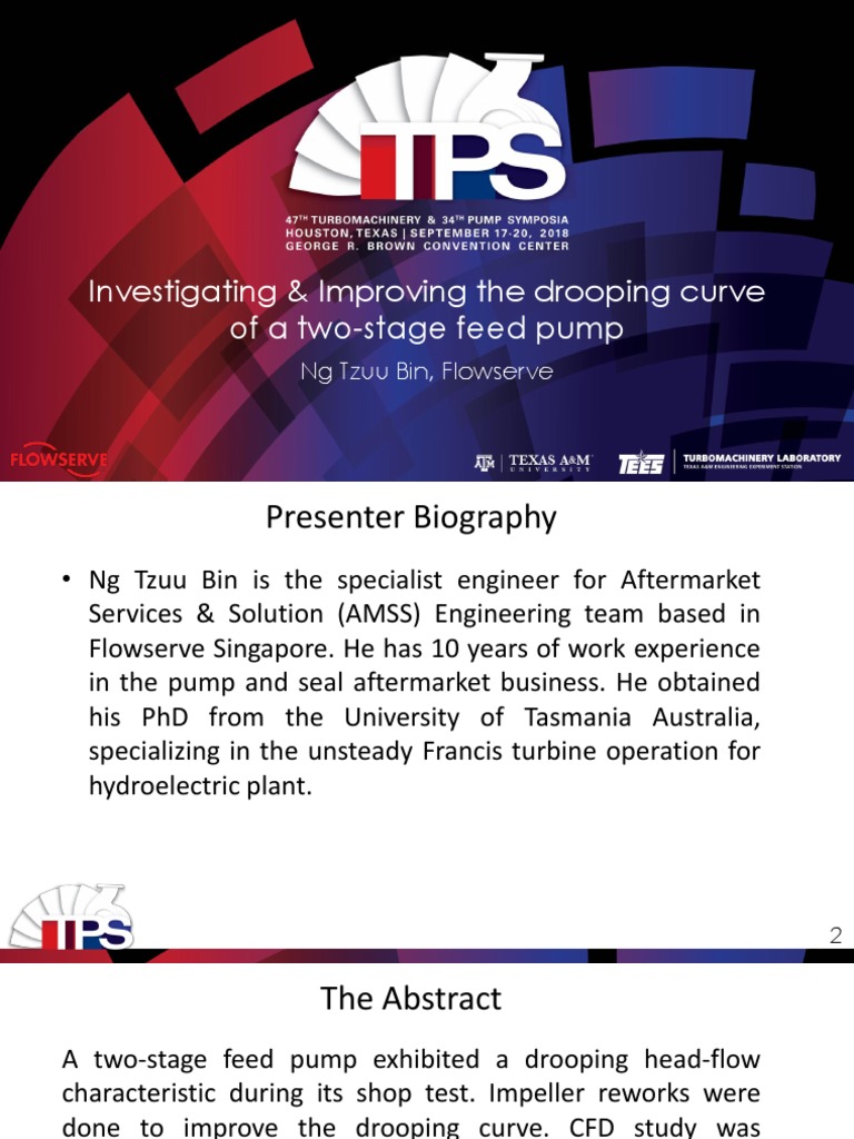 Drooping Curve of Two Stage Pump | PDF | Computational Fluid Dynamics ...