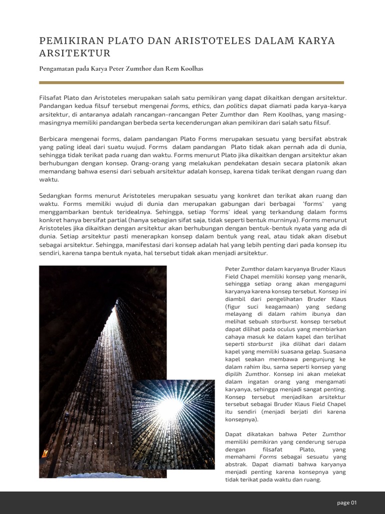 Metode Perancangan Arsitektur PDF | PDF