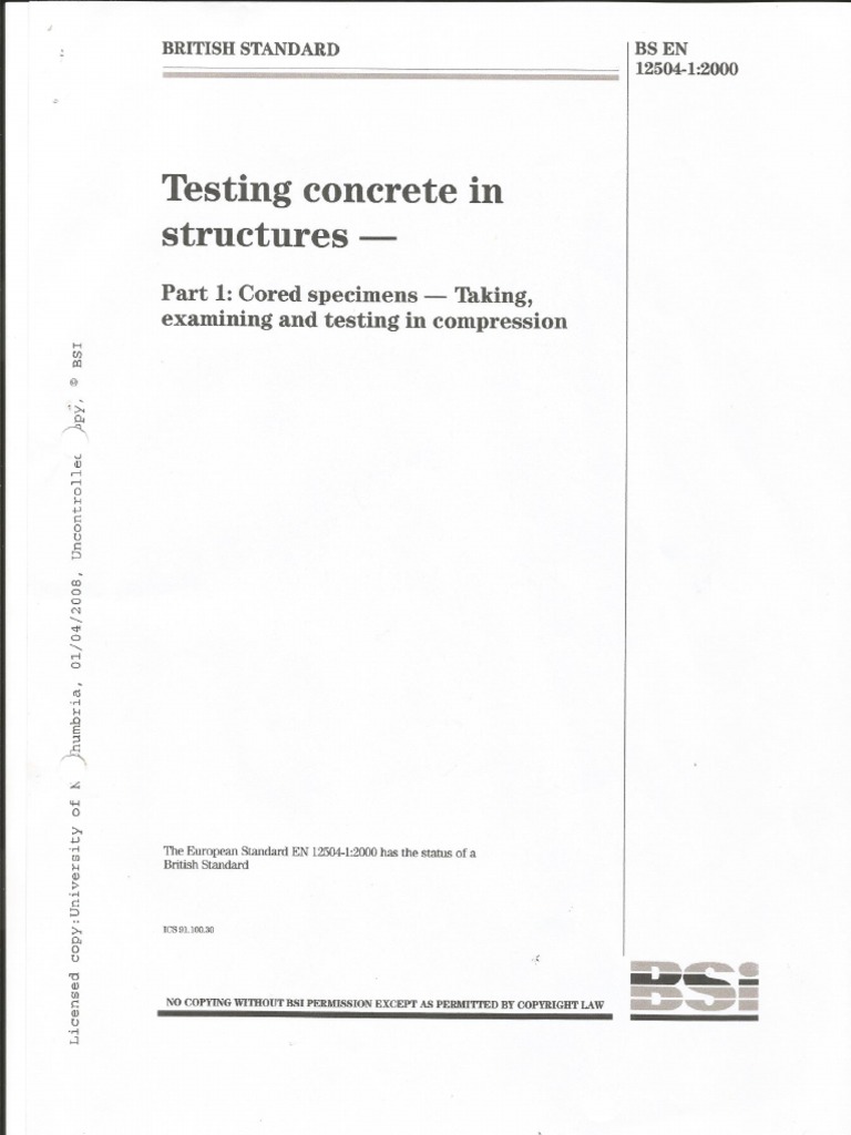 BS en 12504 1 PDF | PDF