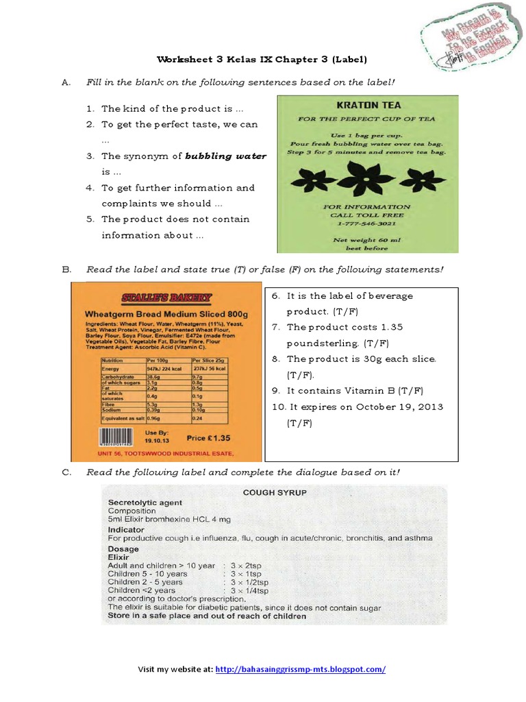 Label Evaluation | PDF | Nutrition | Diet & Nutrition
