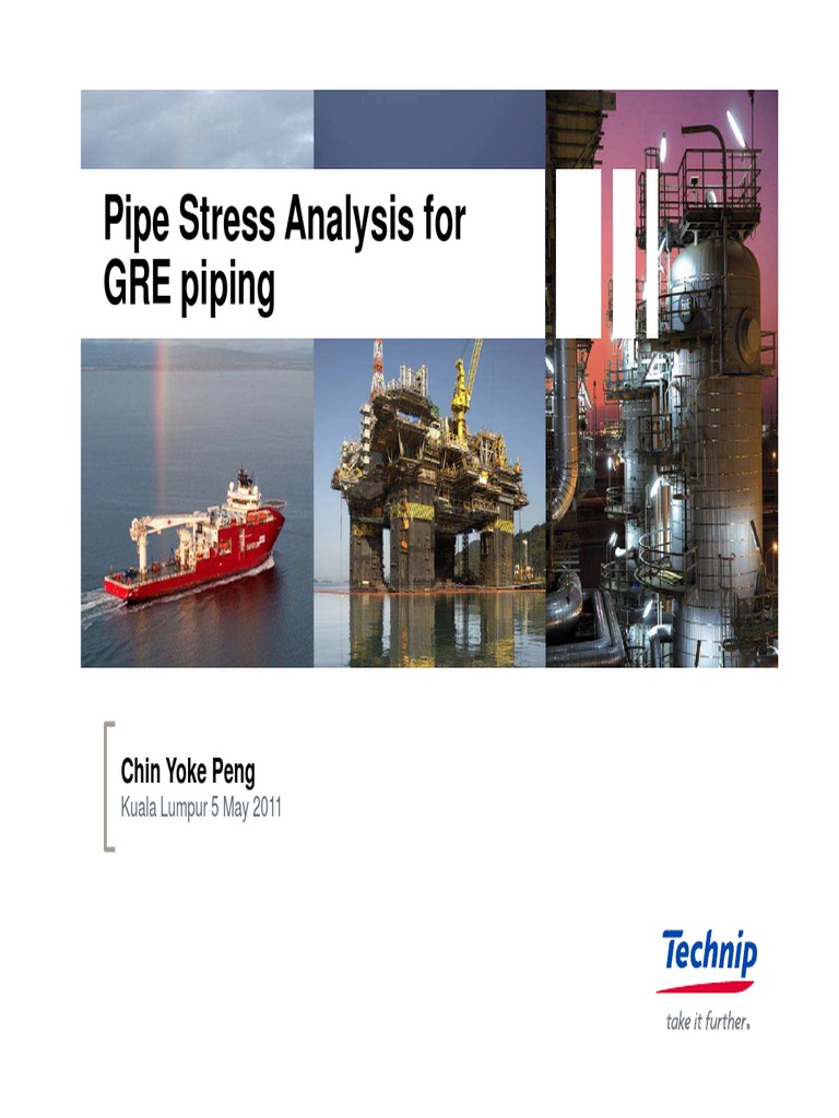 Stress Analysis of Gre Piping | PDF | Fiberglass | Thermal Expansion