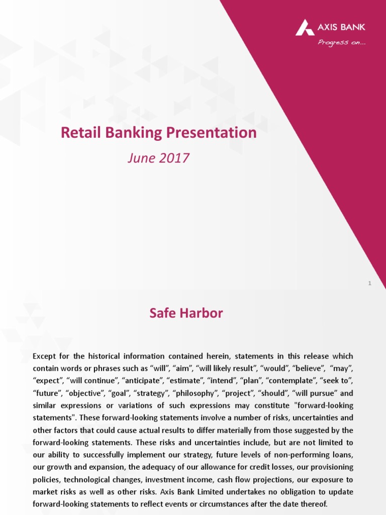 Retail Banking Presentation June 2017 PDF | PDF | Analytics | Banks