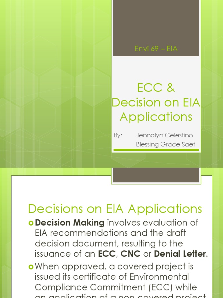 Deciphering the Requirements for an Environmental Compliance ...