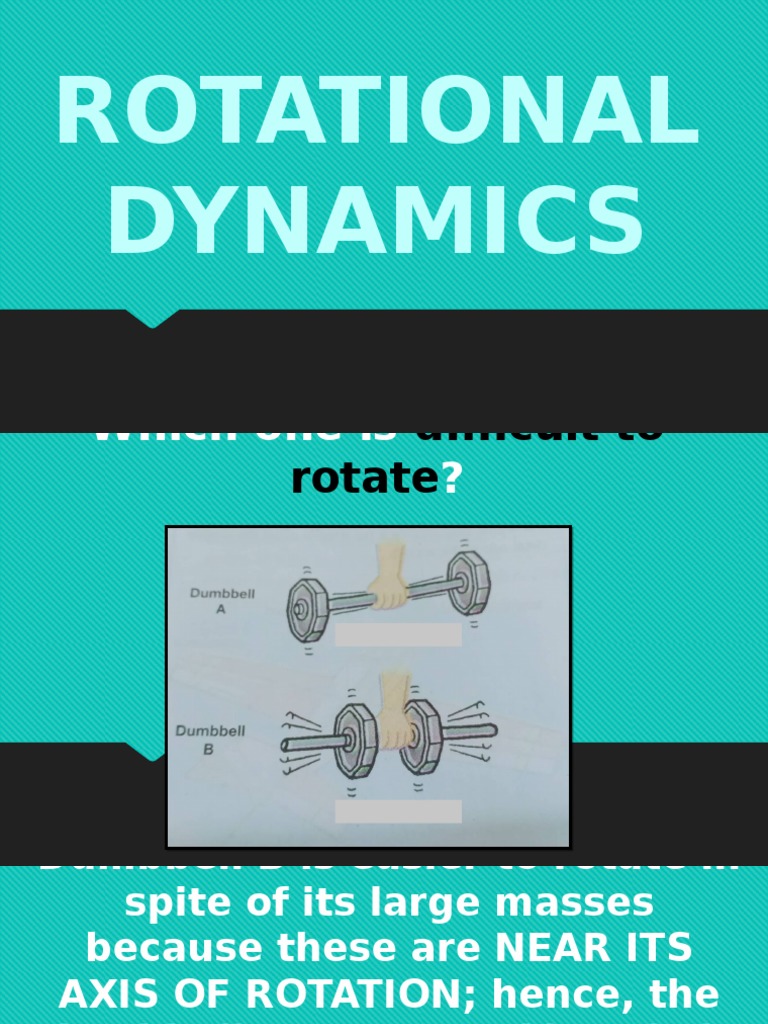 ROTATIONAL EQUILIBRIUM and | PDF | Rotation Around A Fixed Axis | Torque