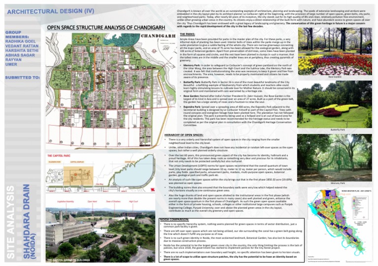 Open Space Structure in Chandigarh | PDF | Parks | Landscape Architecture