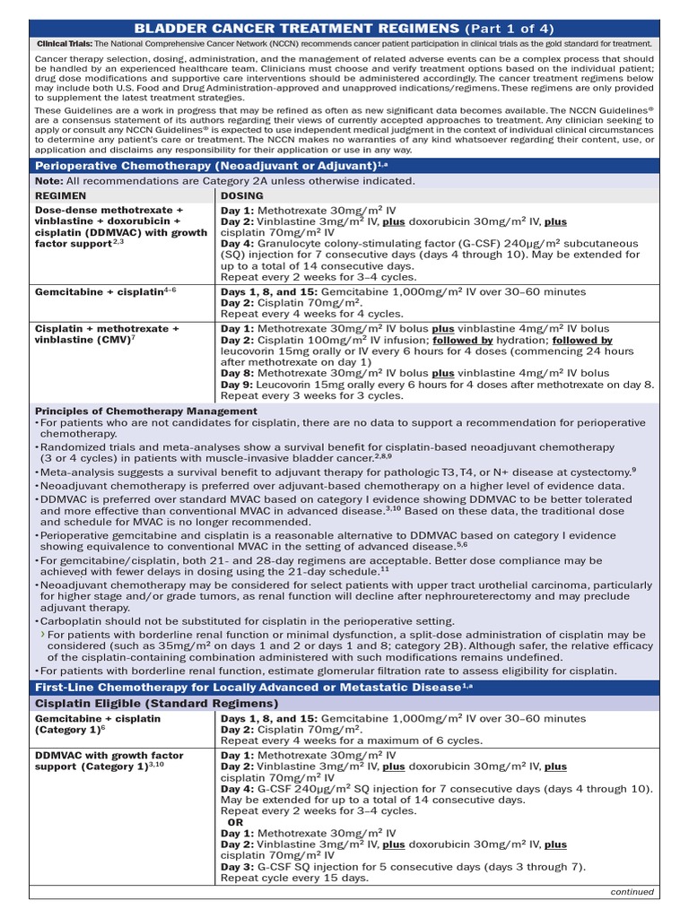 Optimizing Bladder Cancer Treatment: A Review of Evidence-Based ...