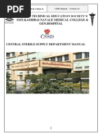 CSSD Overview PPT Notes | PDF | Sterilization (Microbiology) | Materials