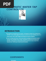 Automatic Water Tap Project | PDF