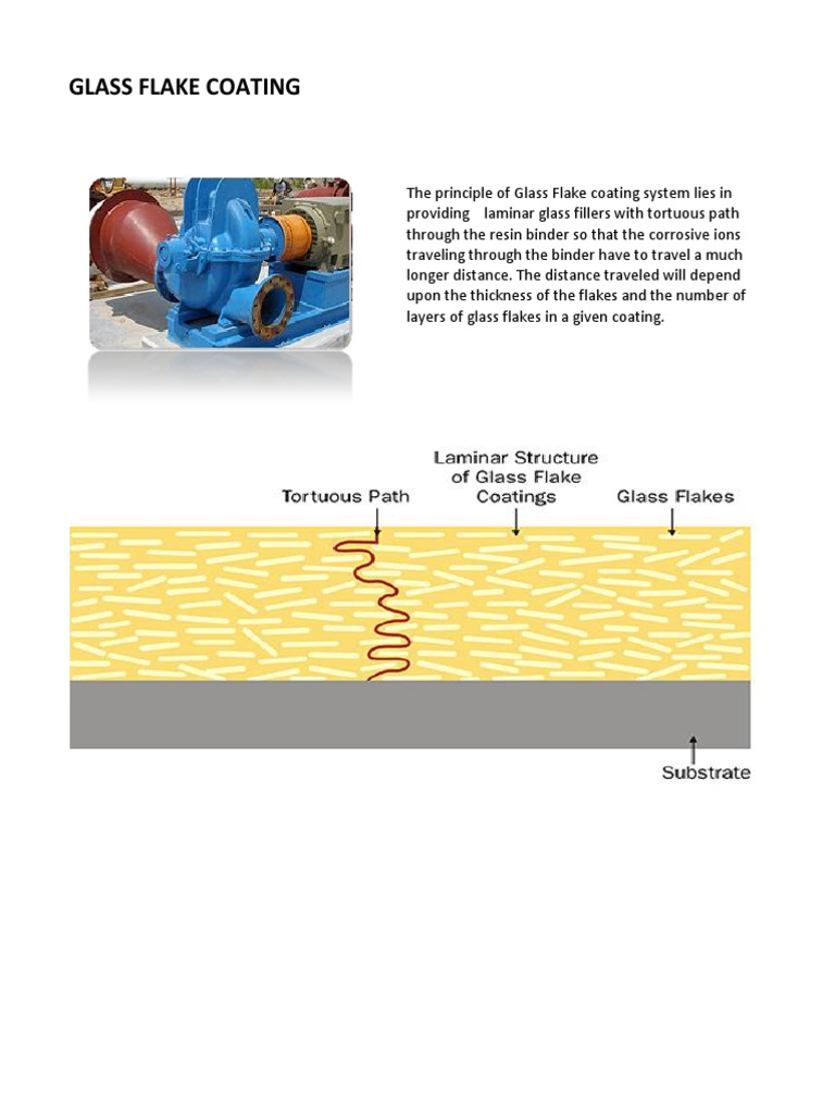 Glass Flake Coatings PDF | PDF | Corrosion | Glasses