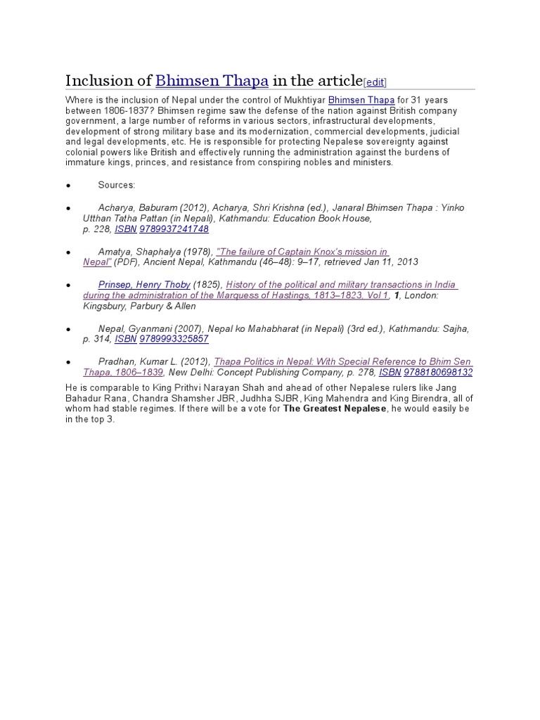 The Significant Contributions and Achievements of Mukhtiyar Bhimsen ...