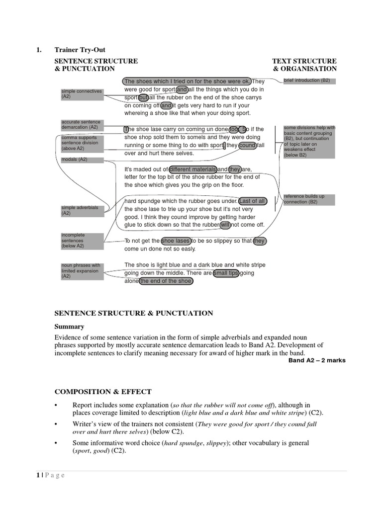 Writing Exemplars PDF | PDF | Punctuation | Comma