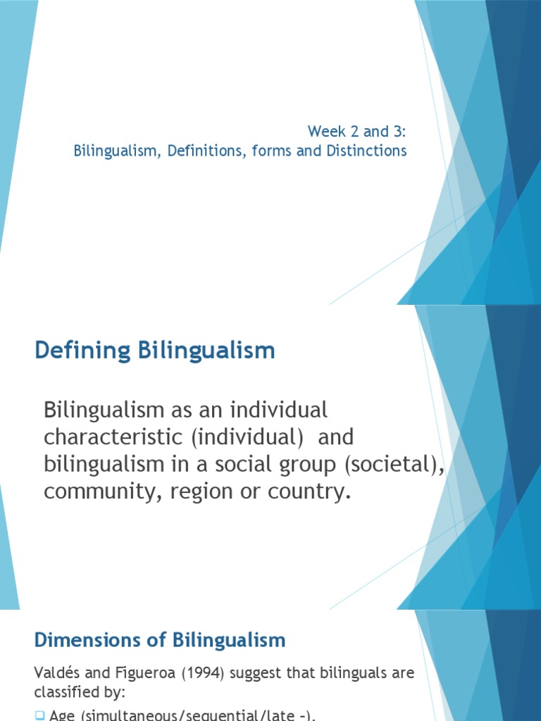 Understanding Bilingualism and Education | PDF | Multilingualism | Sign ...