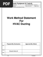 Method Statement For HVAC System Service & Maintenance Works | PDF ...